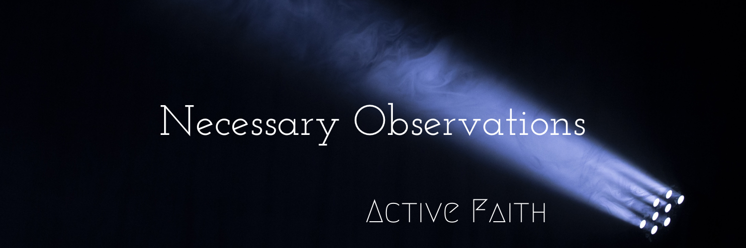 Necessary Observations | Life To The Fullest